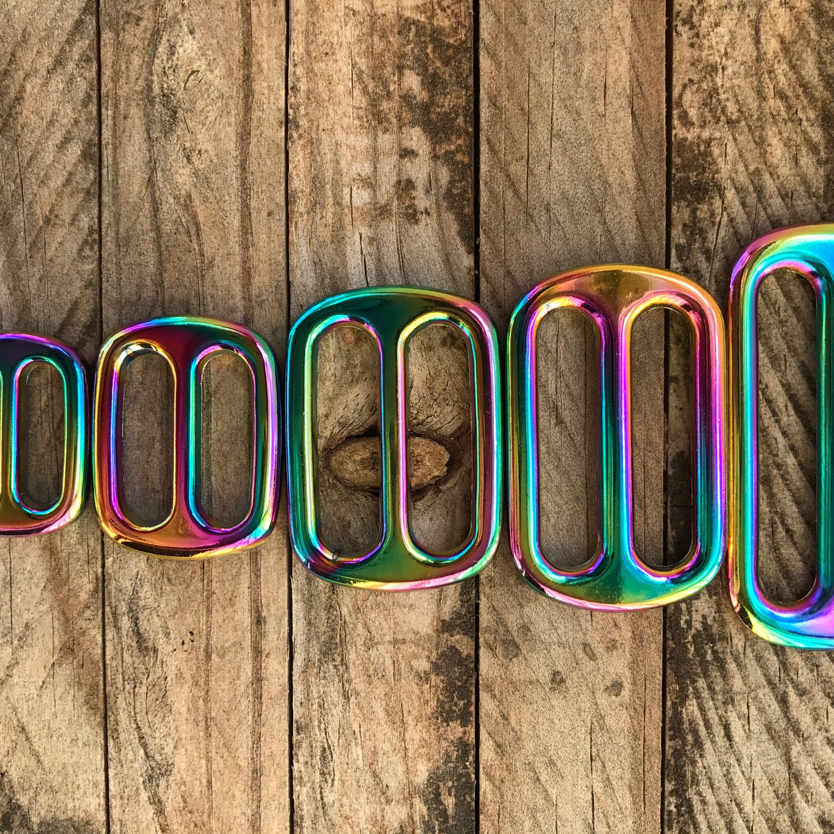 Neo Chrome Slider – 6 Sizes, Metal Strap Adjuster - TCD Supplies