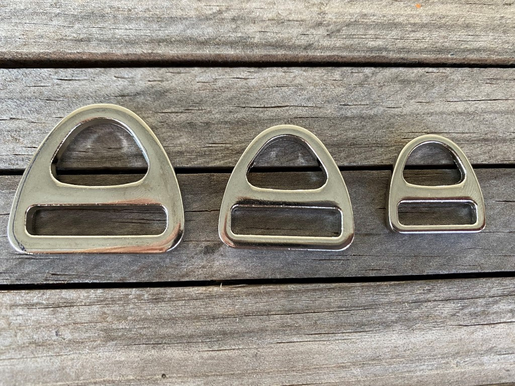 Triangle D-Ring - Nickel Plated - TCD Supplies