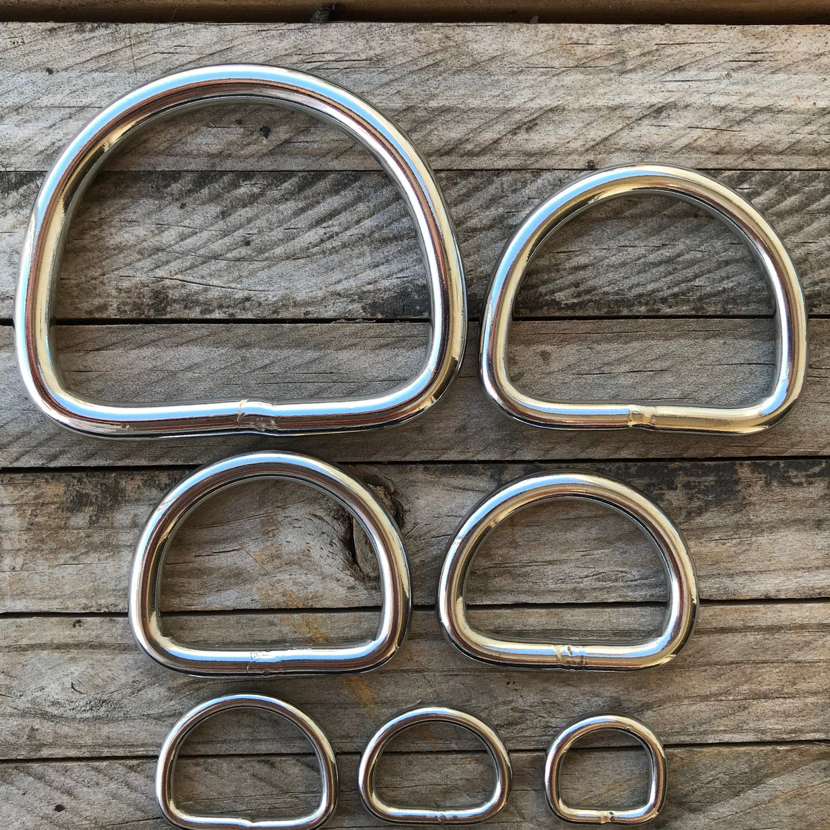 Stainless Steel D-Ring – 7 Sizes Available - TCD Supplies