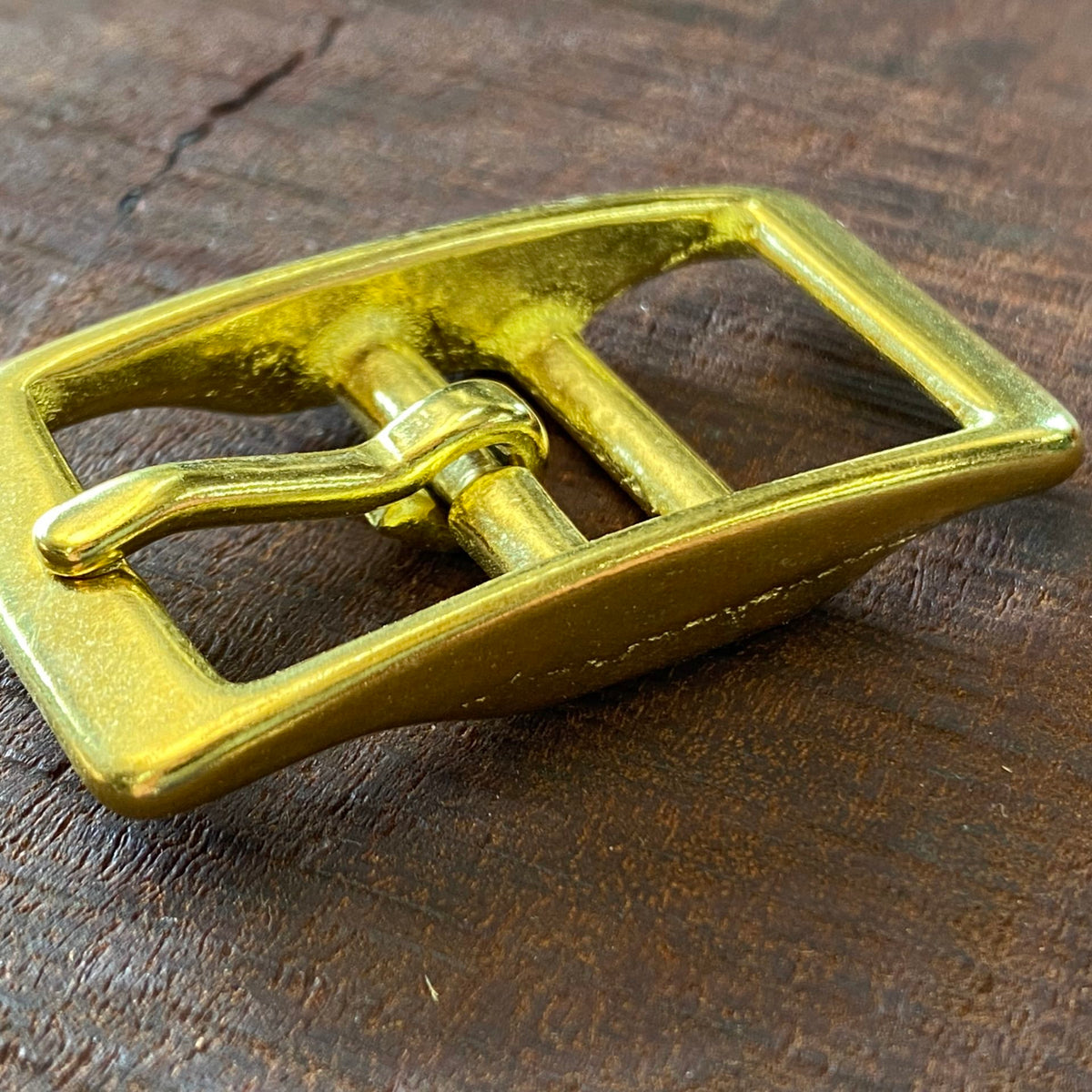 Solid Brass Double Bar Buckle - TCD Supplies