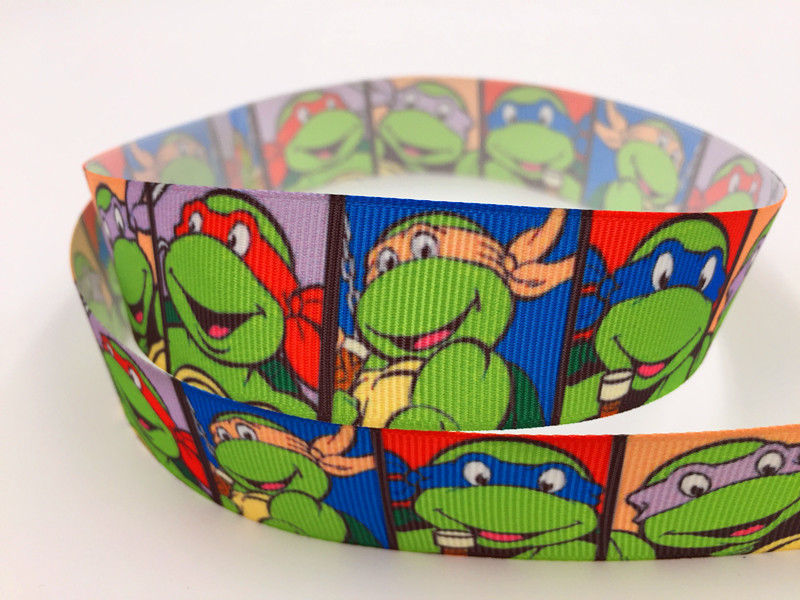 25mm Grosgrain Ribbon – Turtle Design - TCD Supplies