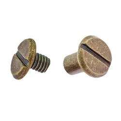 Antique Brass Double-Sided Chicago Screw – Multiple Sizes - TCD Supplies